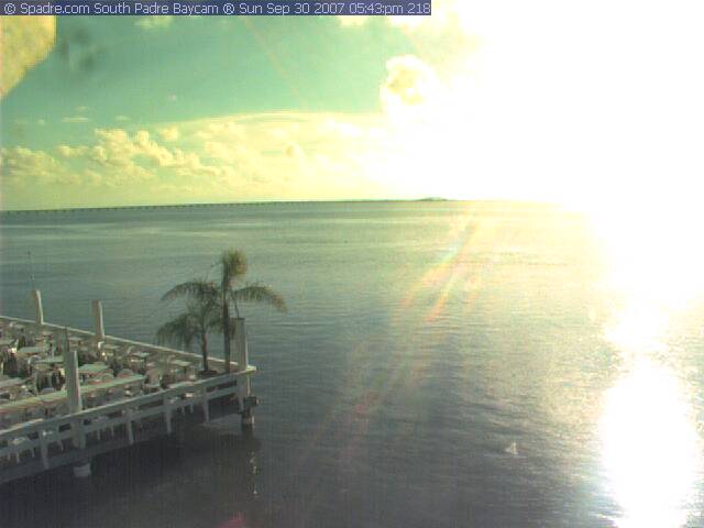 Spadre.com South Padre Bay Cam™ Last 10 Images