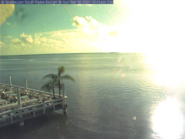 Spadre.com South Padre Bay Cam™ Last 10 Images