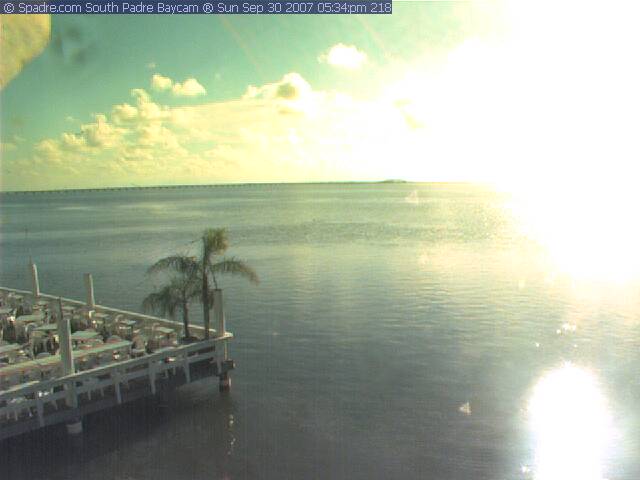 Spadre.com South Padre Bay Cam™ Last 10 Images